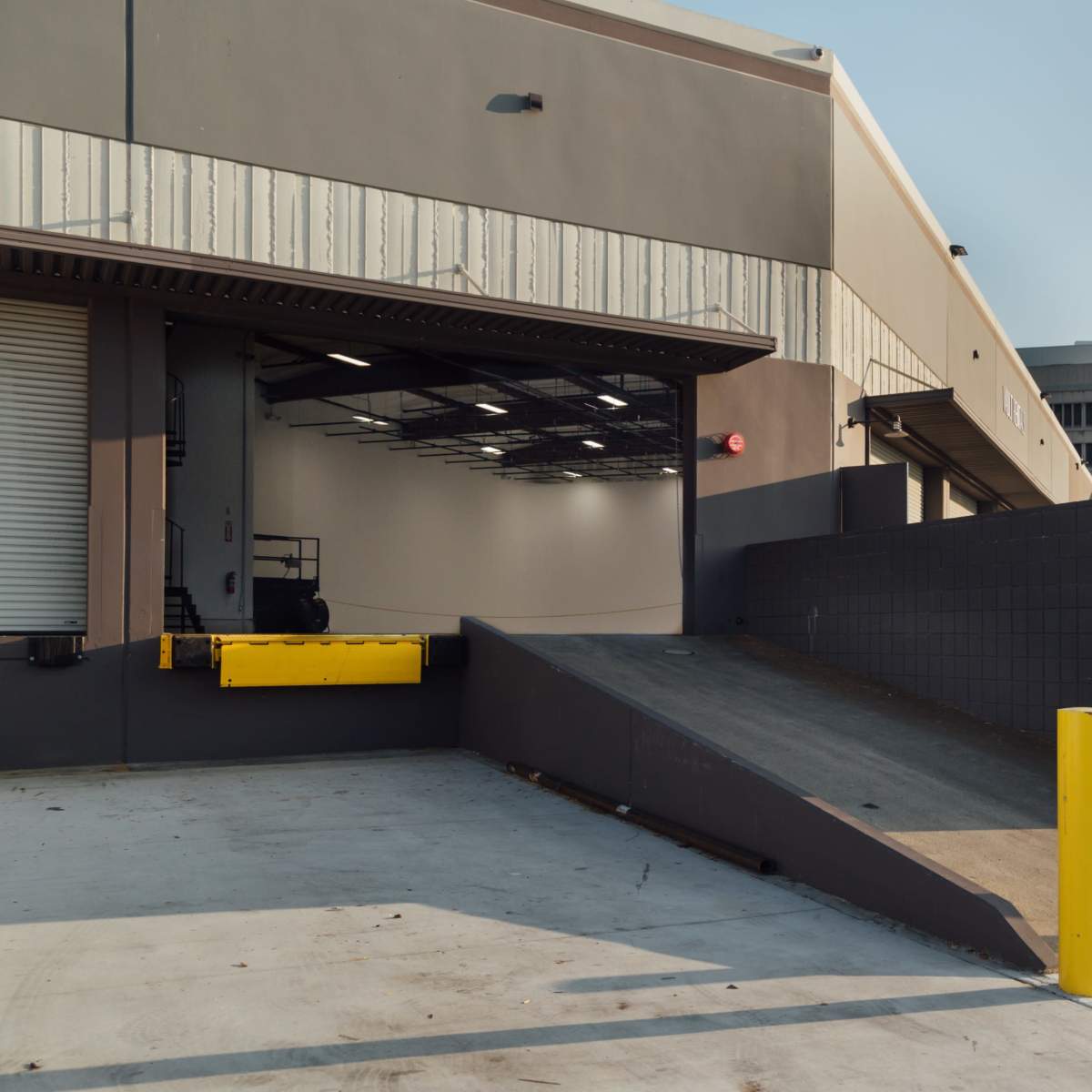 Warehouse Shoot Space with Skate Ramp Mezzanine, Inglewood, CA ...