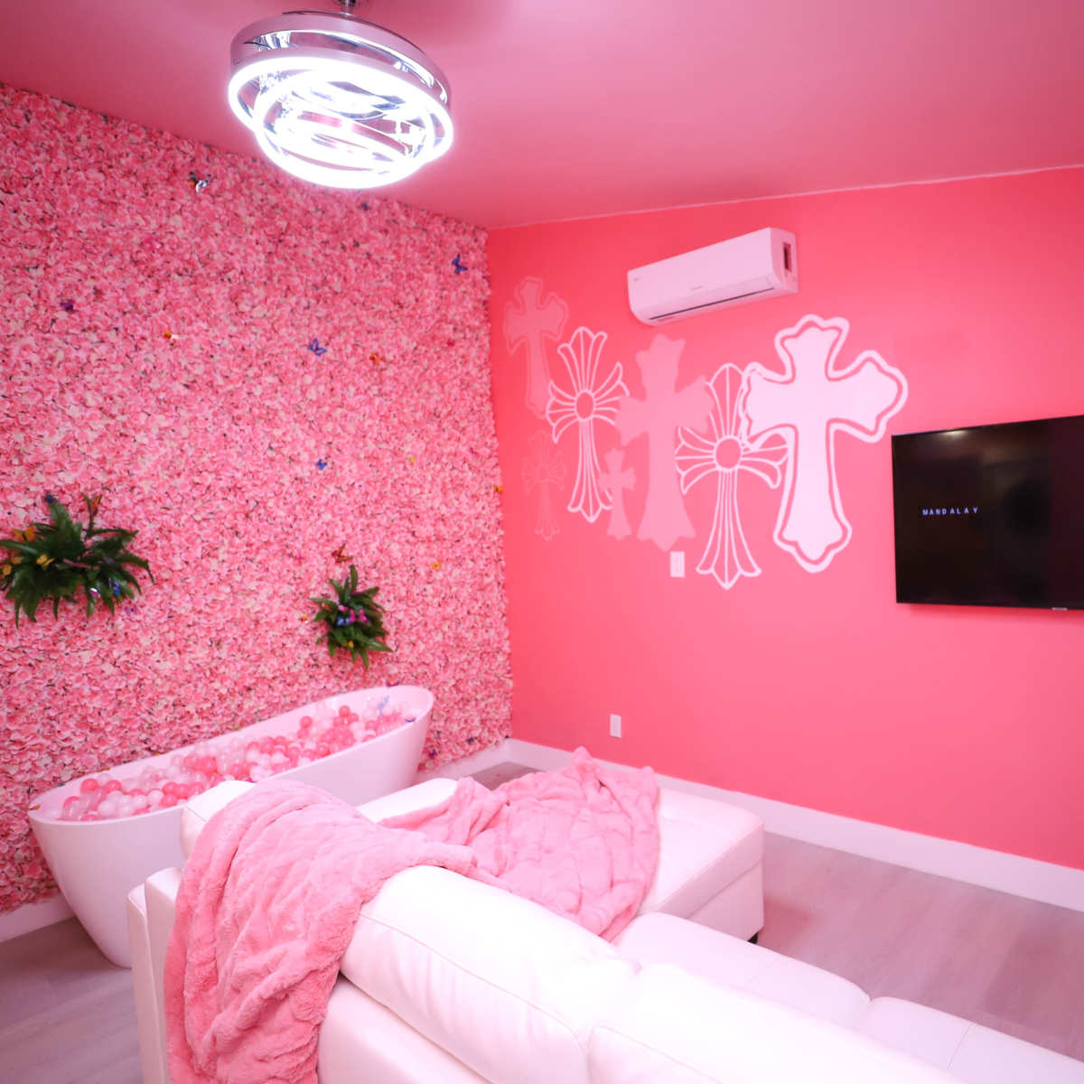 Vibrant Pink Playhouse for Photoshoots, Events, and Creative Projects ...