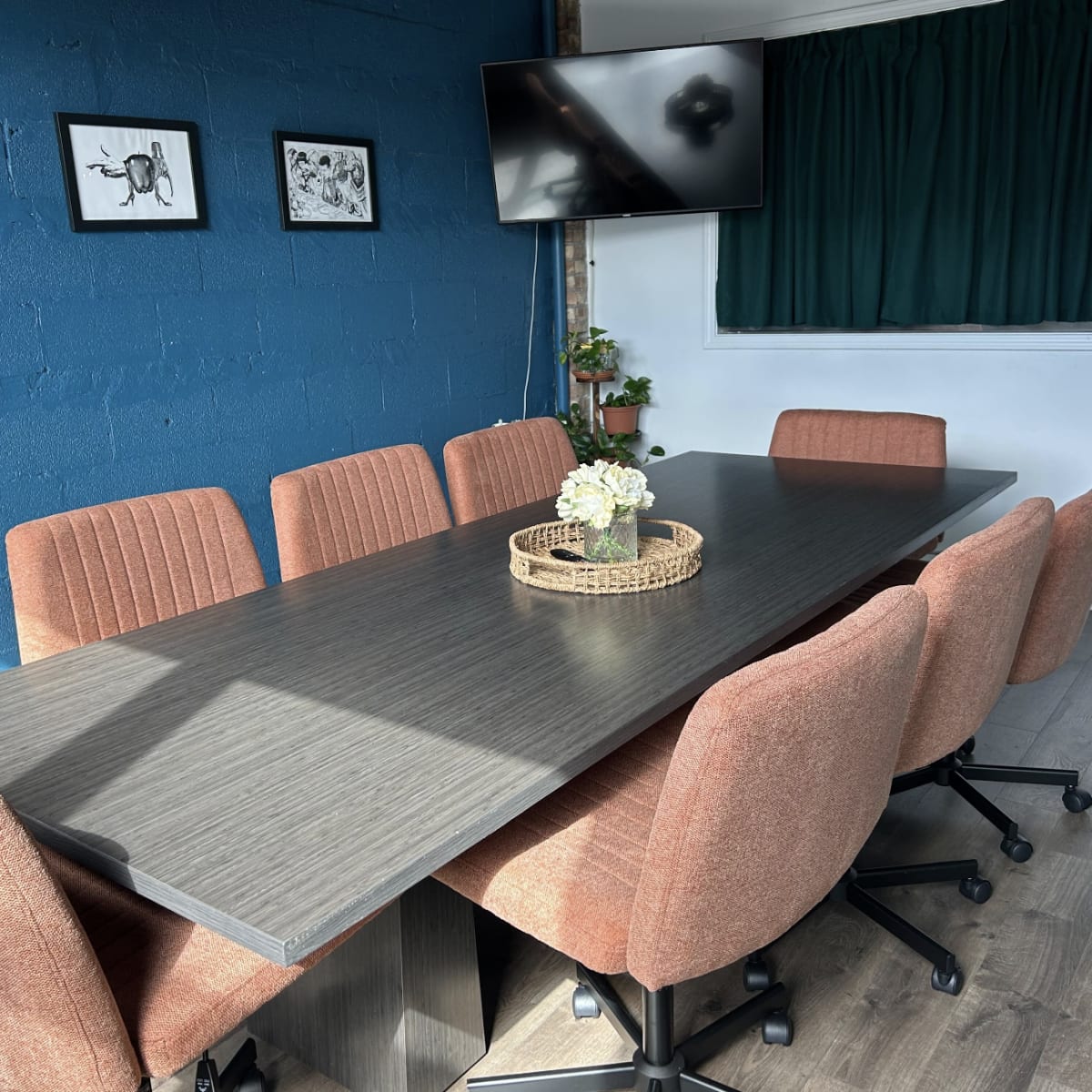 Second Shift Coworking and Offices | Beautiful, Bright Board Room in ...