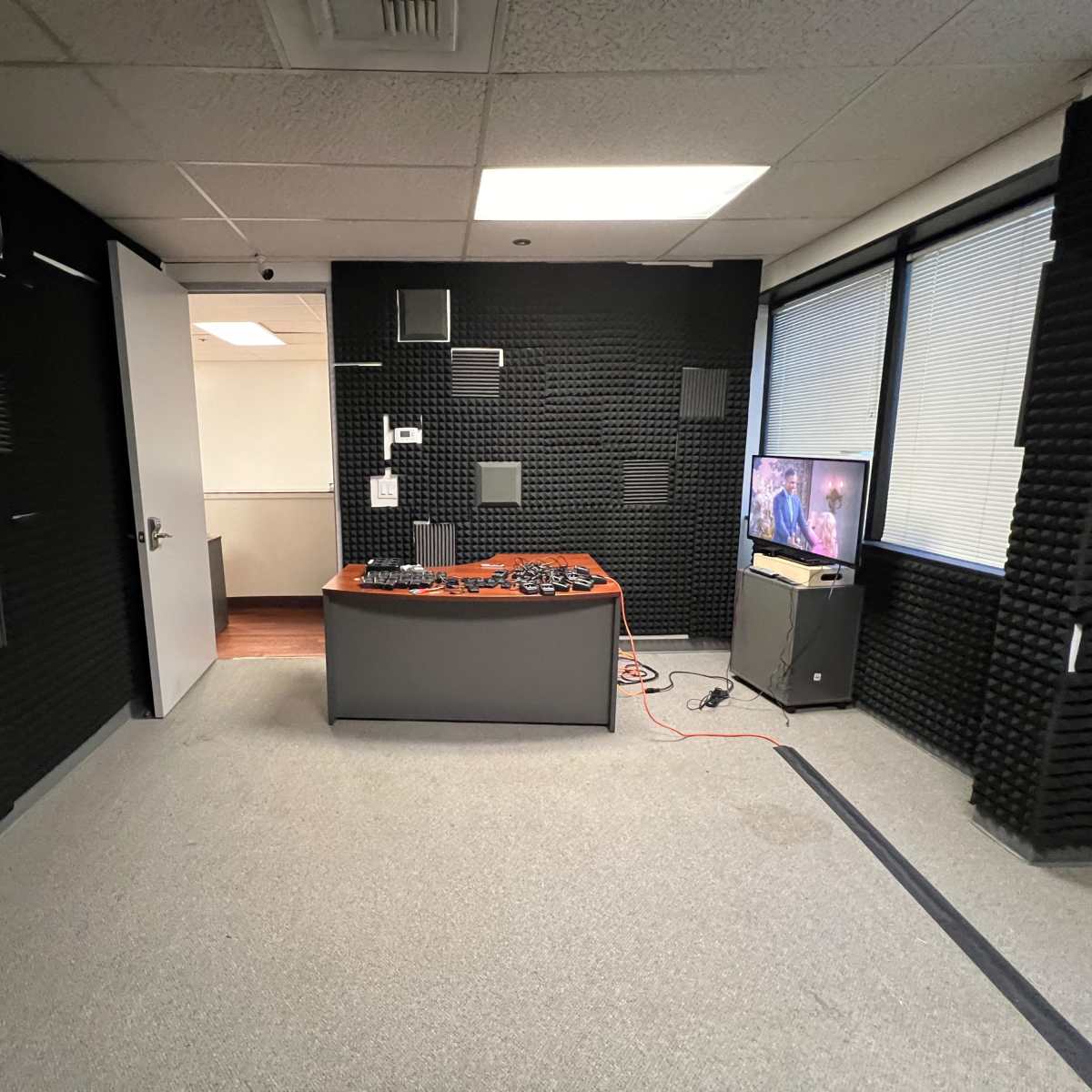 Office Space turned into Audio Recording Room, Huntington Beach, CA ...