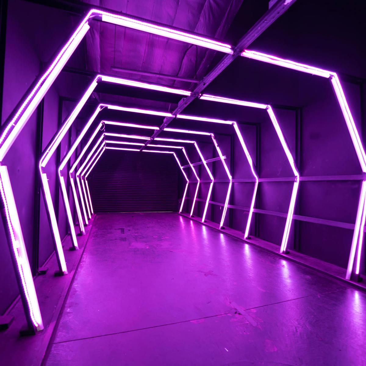 Blackout Car Photo & Video studio with large black cyc wall, RGB LED ...