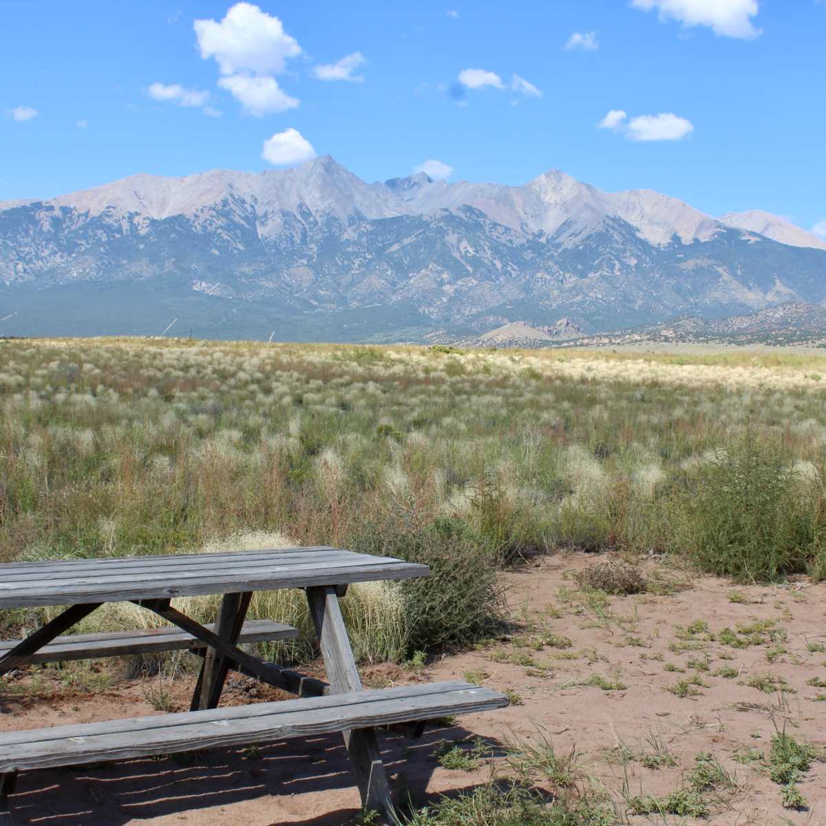 Dessert Mountain views at Starry Dunes Ranch, Blanca, CO | Production | Peerspace