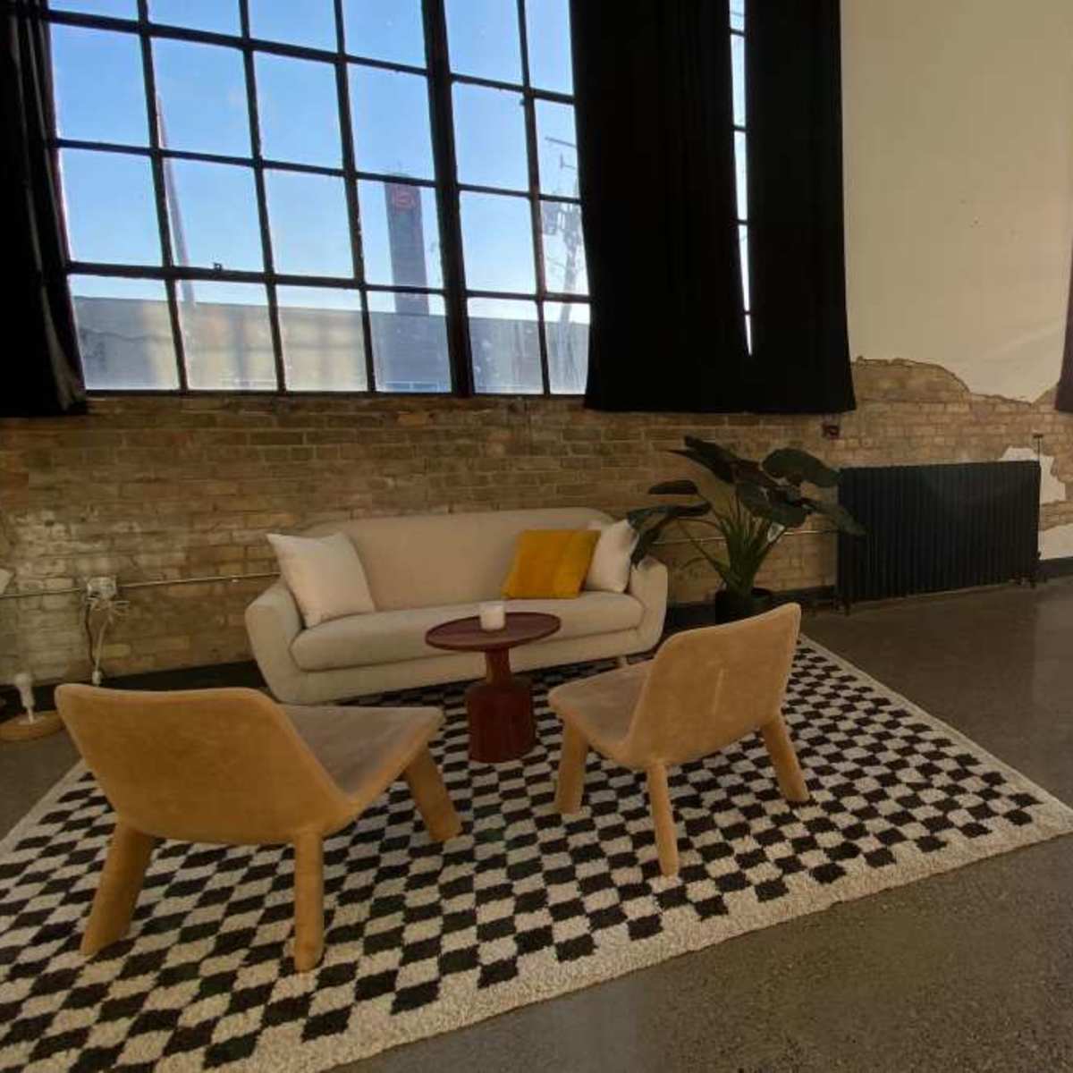 First Floor Industrial Corner Studio with Huge Windows in Northeast ...