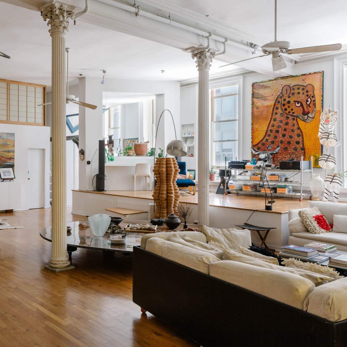 4,200 sq/ft lavish artist loft in Tribeca offering authentic creative ...