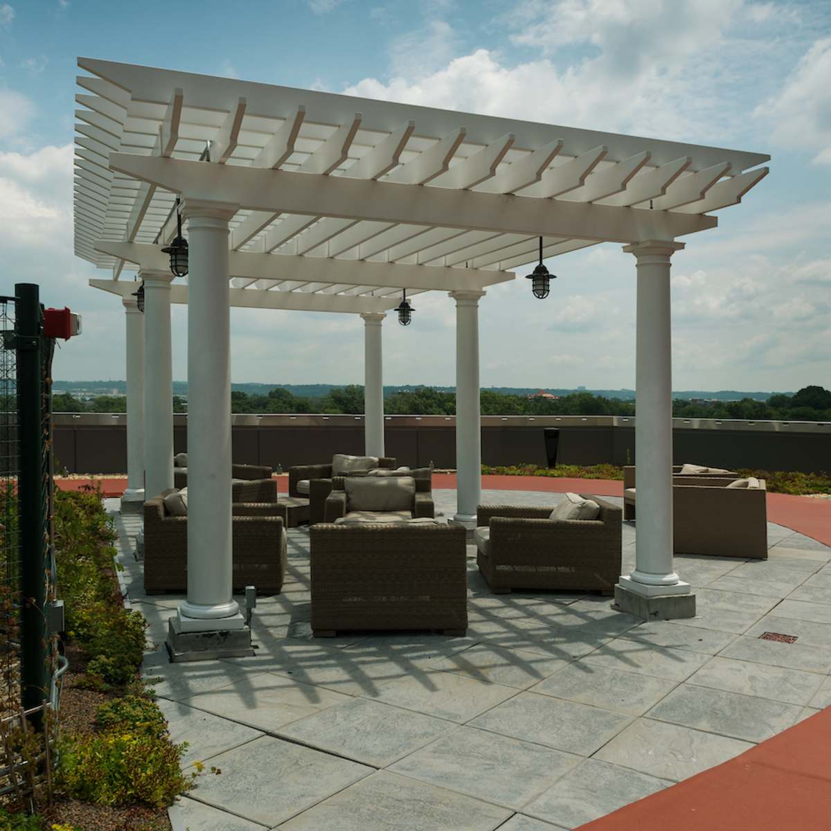 Rooftop running track and outdoor gym, Alexandria, VA | Event | Peerspace