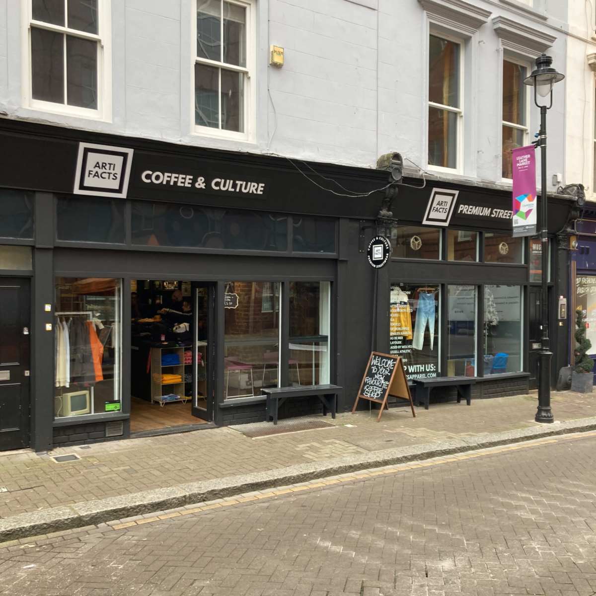 Urban midtown coffee and clothing space, perfects for filming As it’s ...