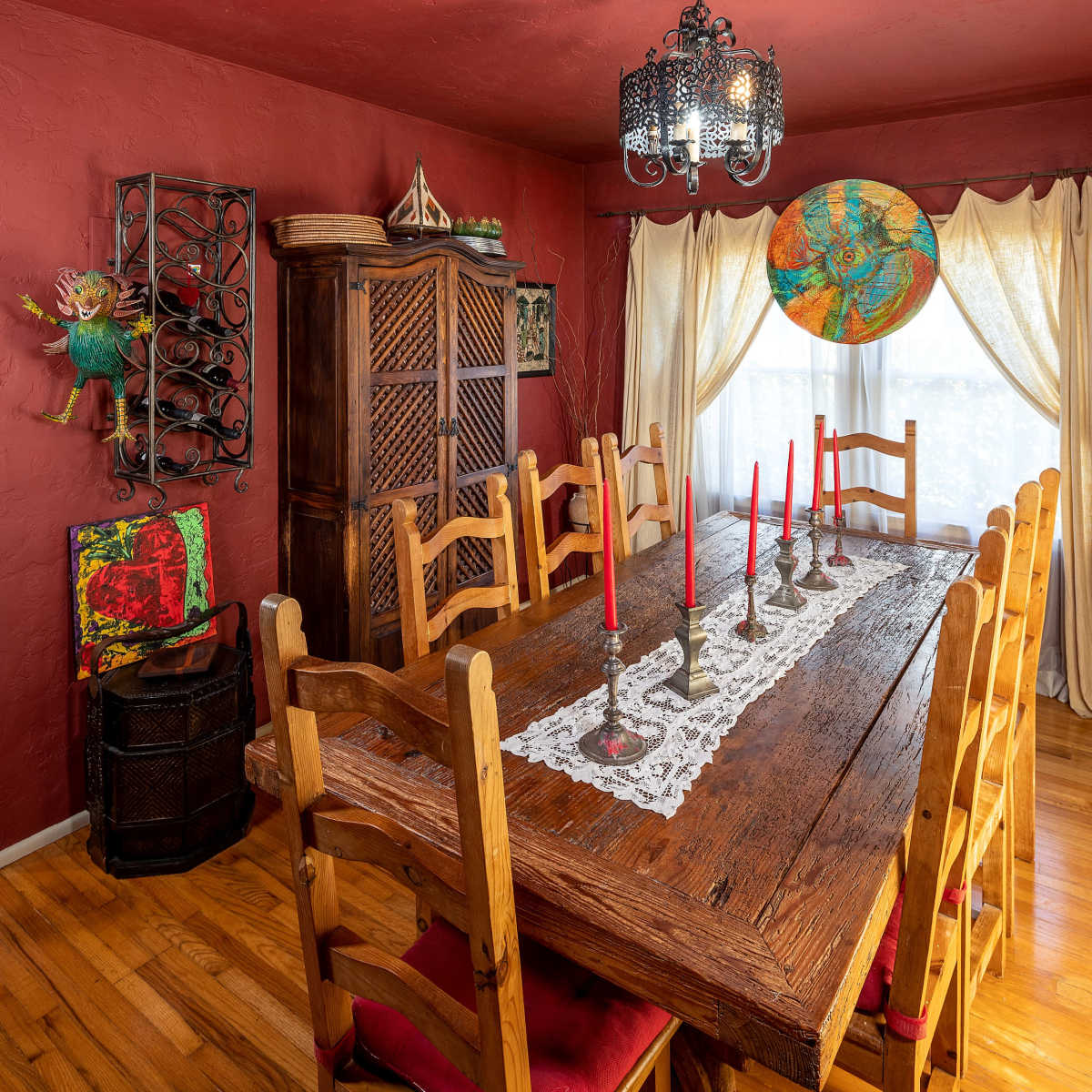 1930s Spanish hacienda on canyon in historic Kensignton with colorful ...