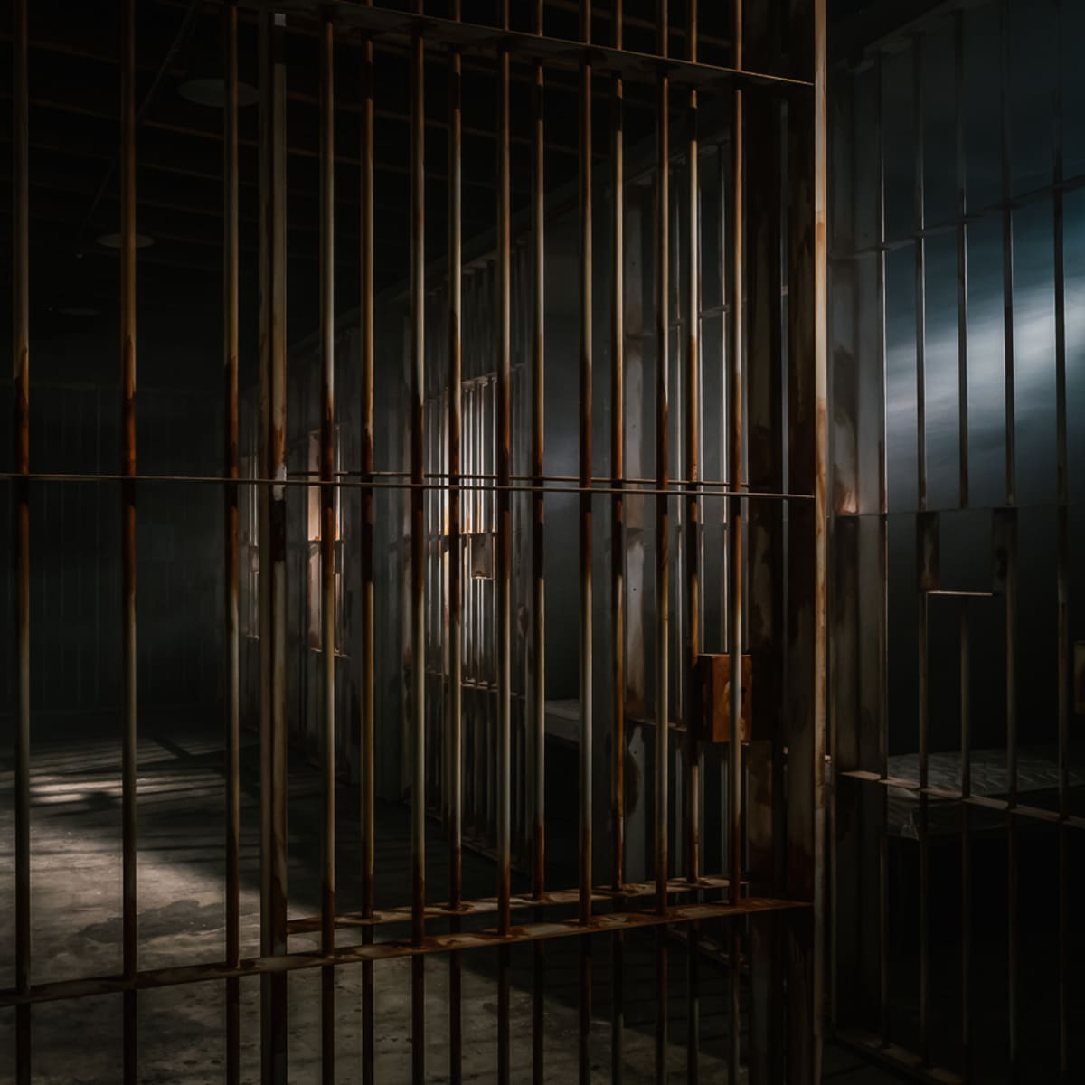 Los Angeles Prison Standing Set Jail Cell Set Filming Location with 20 ...