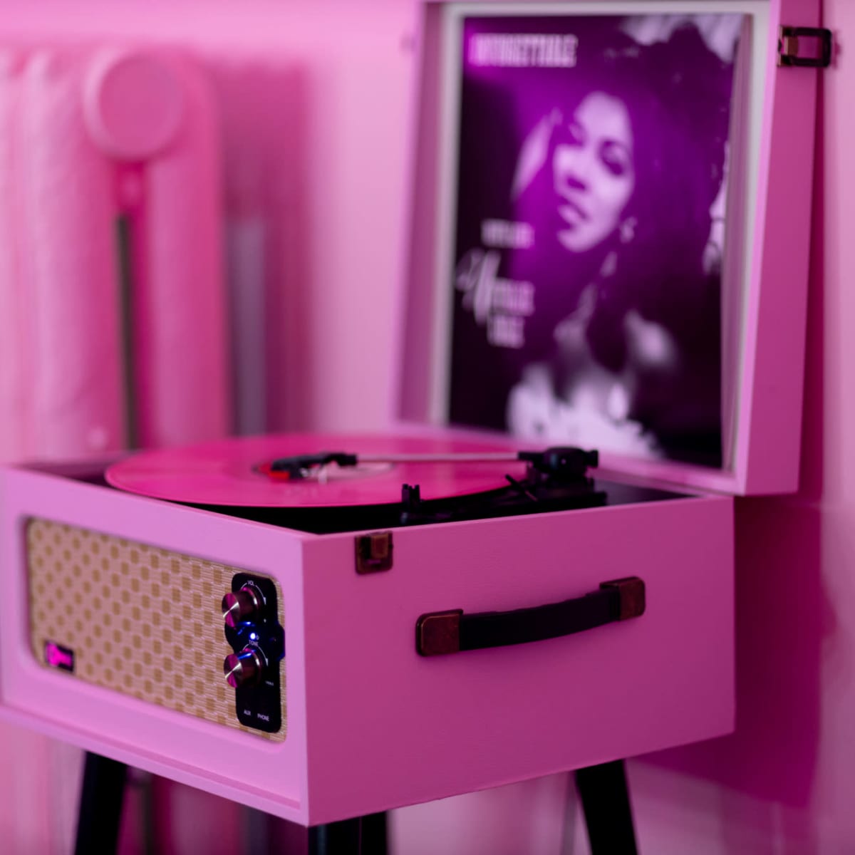 Pink/Neon Retro Loft in Baltimore, Baltimore, MD | Production | Peerspace