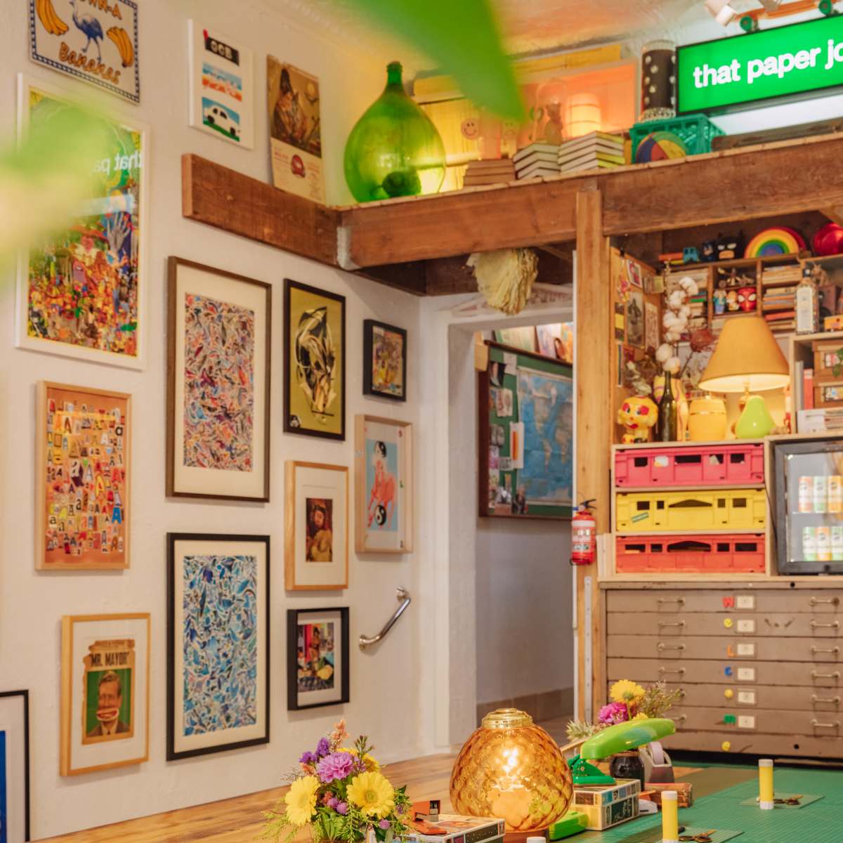 That Paper Joint | Uniquelly decorated art studio in the northern ...