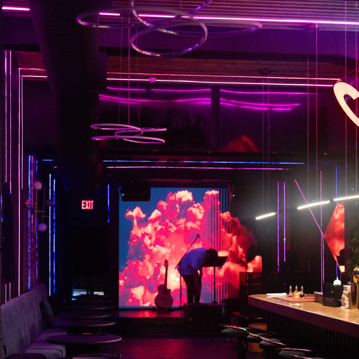 Vibrant Lounge with Stage and Exclusive Bar in Queens, Queens County ...