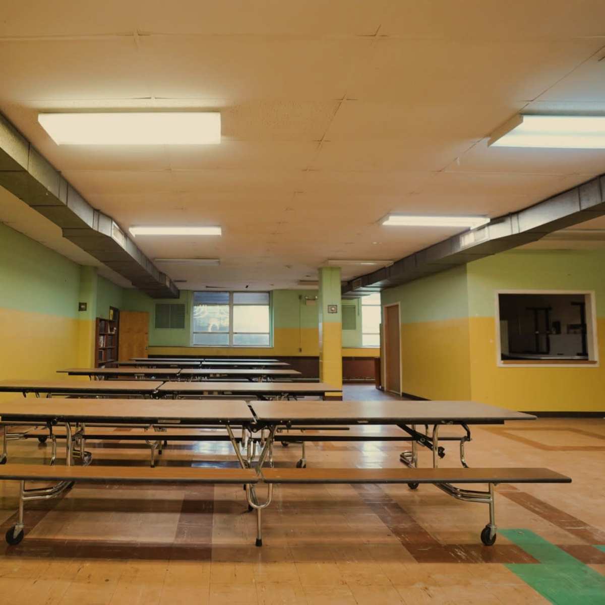 Classic School w/ Vintage Gym, Class Rooms, Cafeteria, Yonkers, NY ...