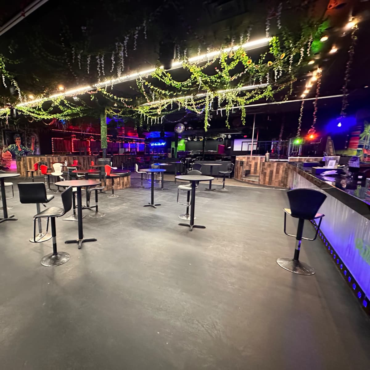 Urban Club Space with Stage & BackDrops, Raleigh, NC | Production ...
