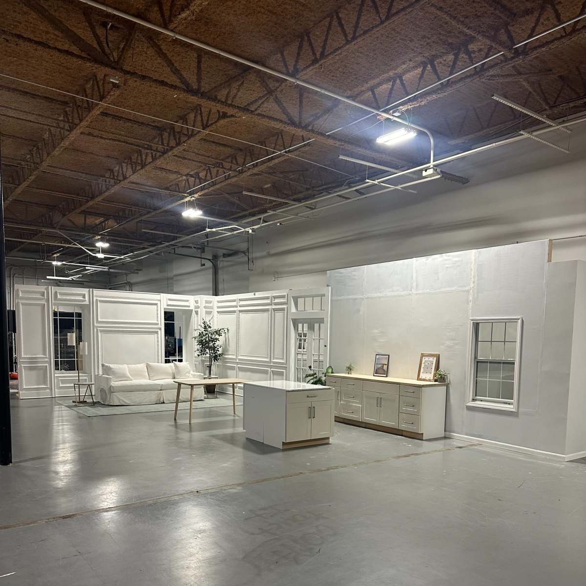 Stylized Studio Sets with a Living Room, Kitchen, & Bedroom, Houston ...