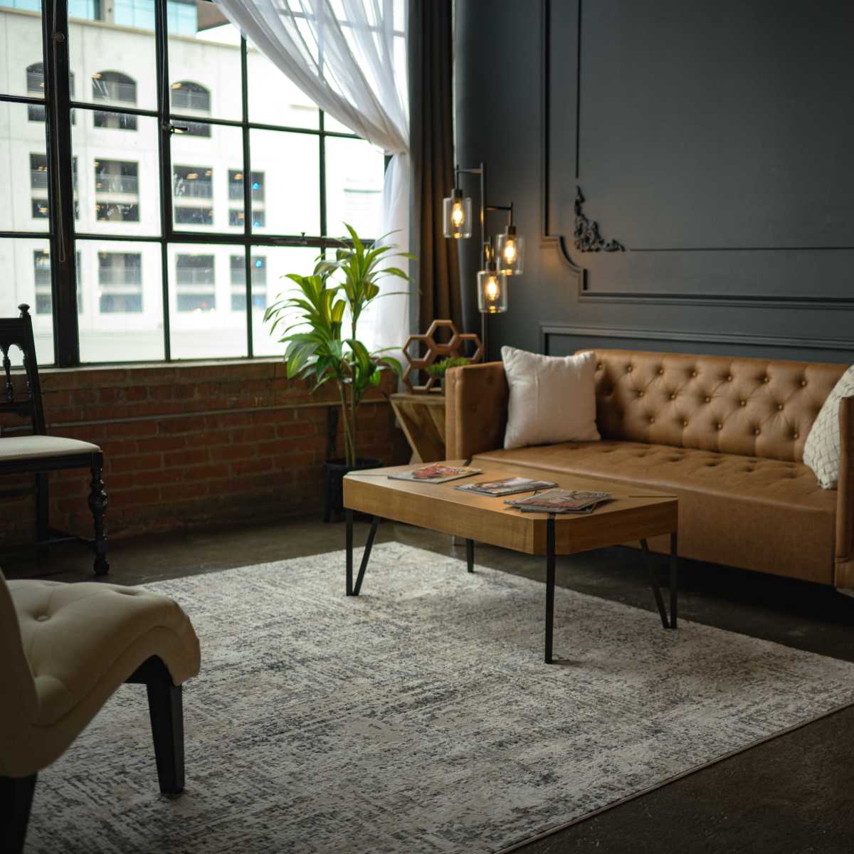 Deep Ellum Natural Light Studio with Huge Warehouse Windows and a Mid ...