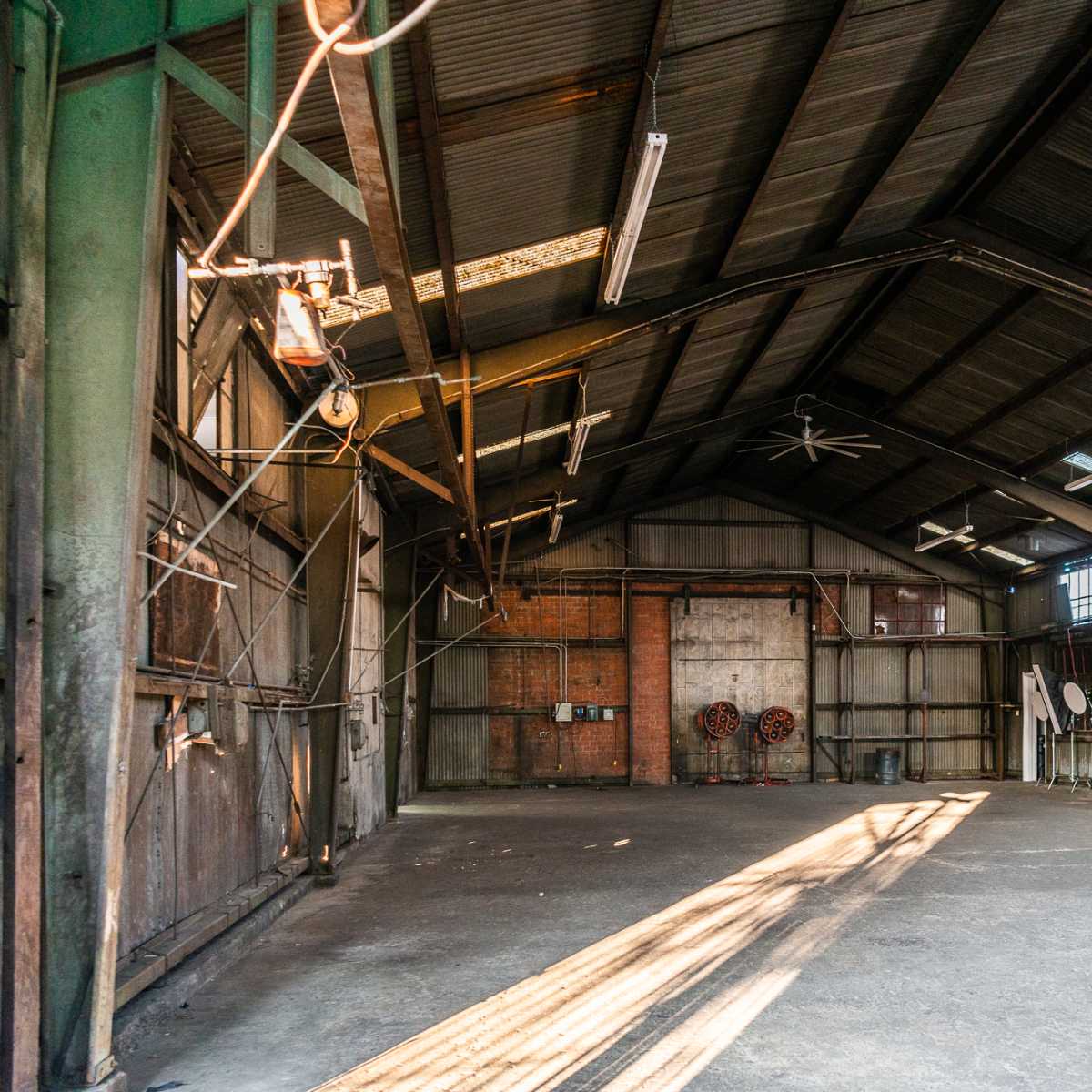 Huge metal Rustic hangar with car drive-in, boxing ring, and dedicated ...
