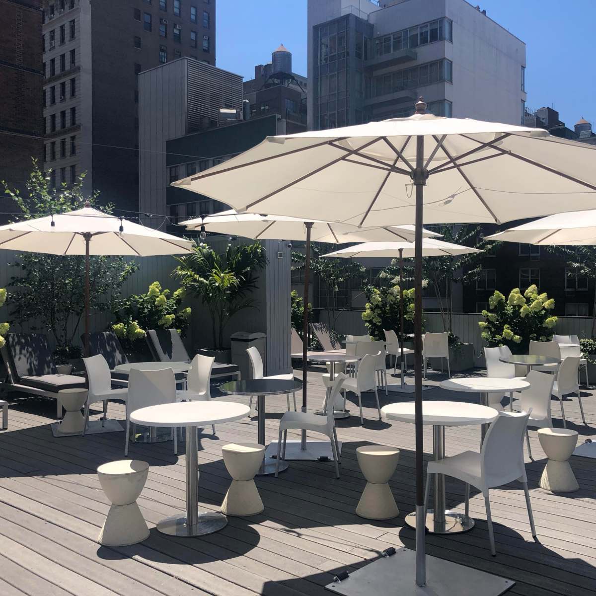 Sunny and Private Rooftop Sundeck in the heart of Union Square, New ...