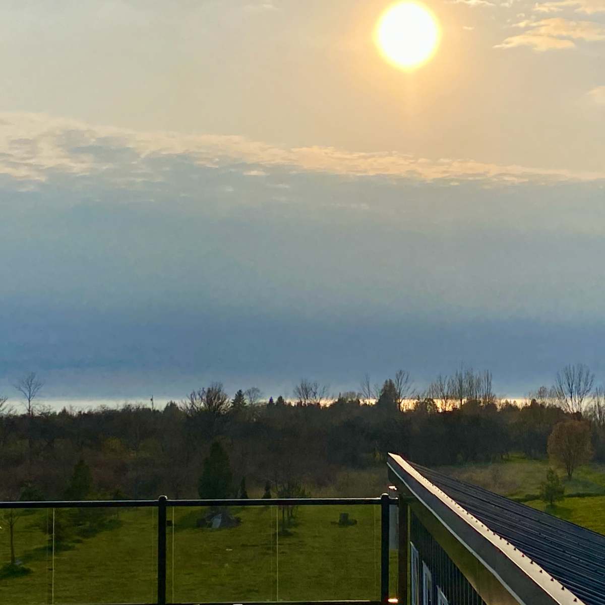 Unique Lake House with a Rooftop Patio overlooking Sunsets over the ...