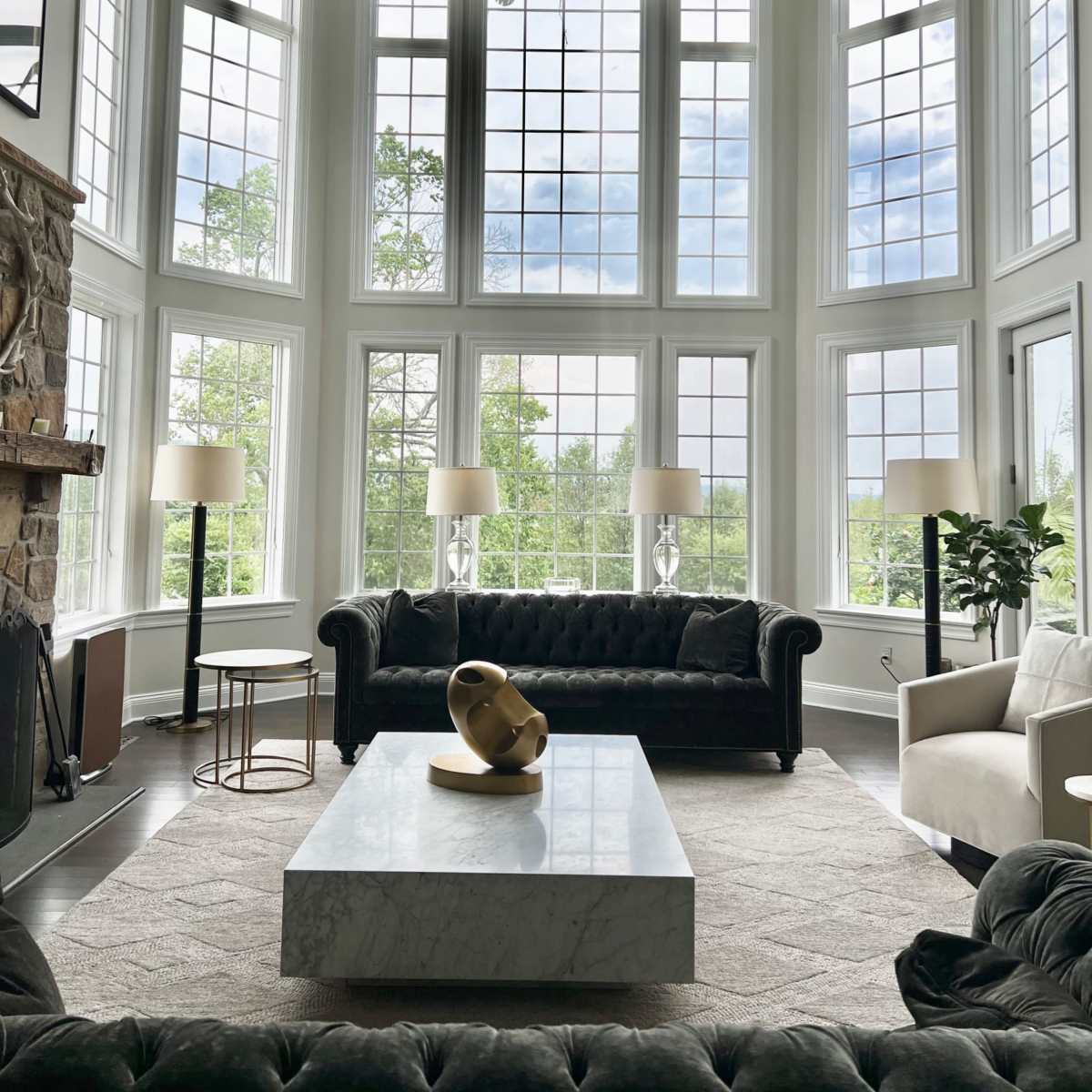 Classic and luxurious Bucks County farmhouse style home, Newtown, PA ...