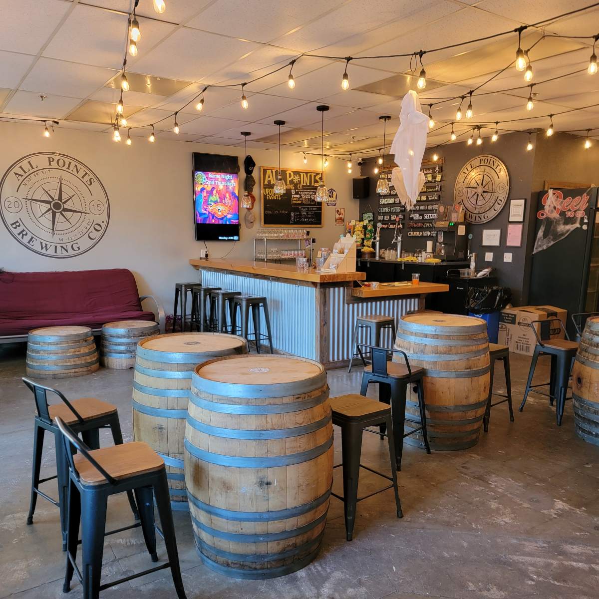 Charming Riverside Brewery Event Space with Rustic Flair, Riverside ...