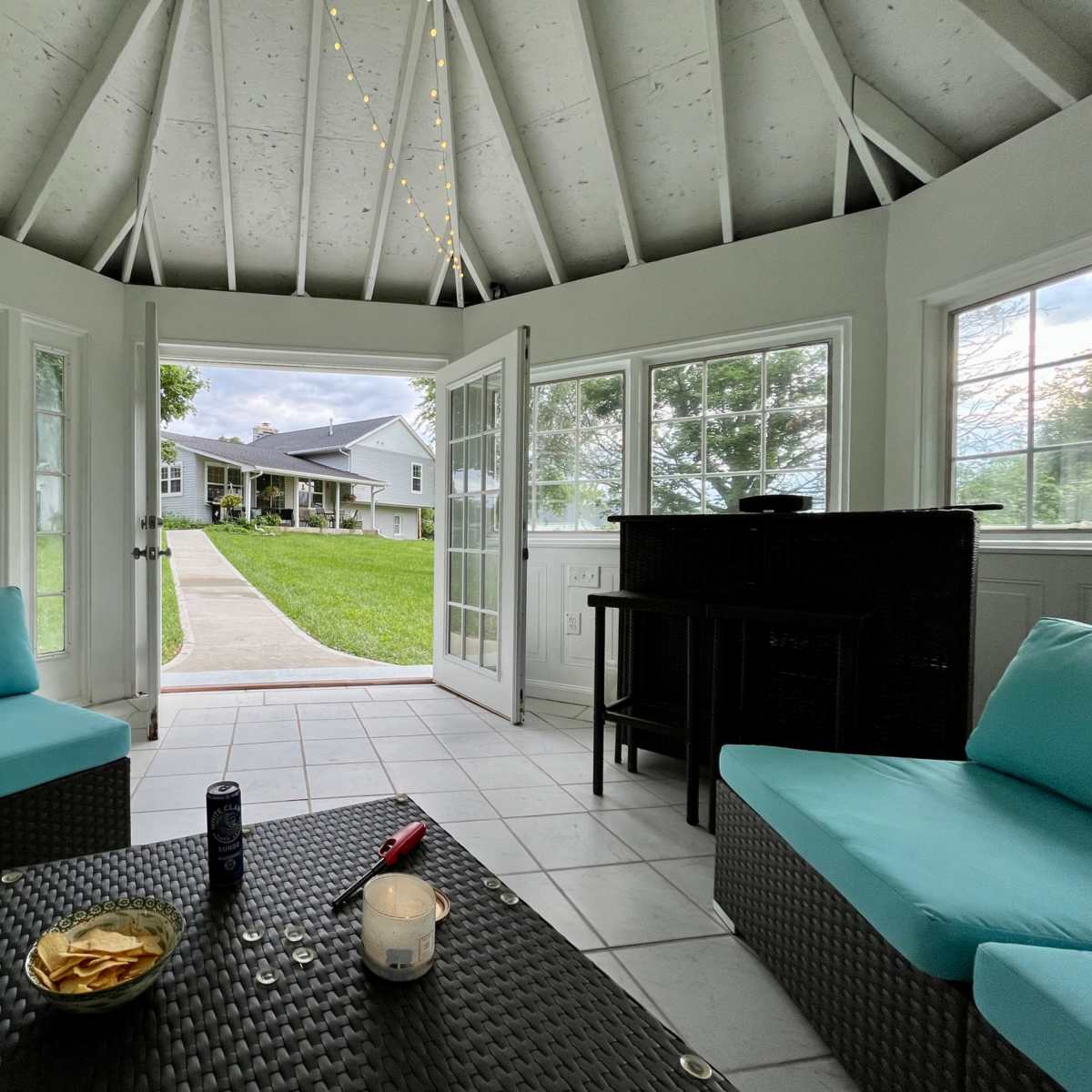 A Beautiful Gazebo Surrounded by Trees and Green Space., Galena, OH ...