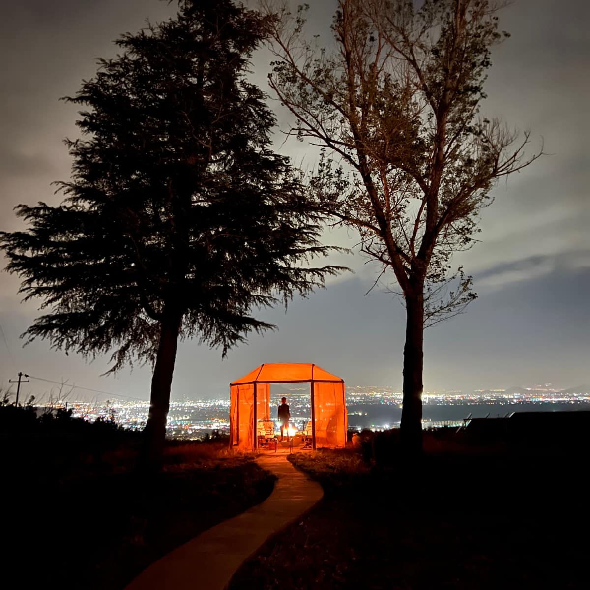 7 acre ranch with 360 degree panoramic views of city and mountain ...