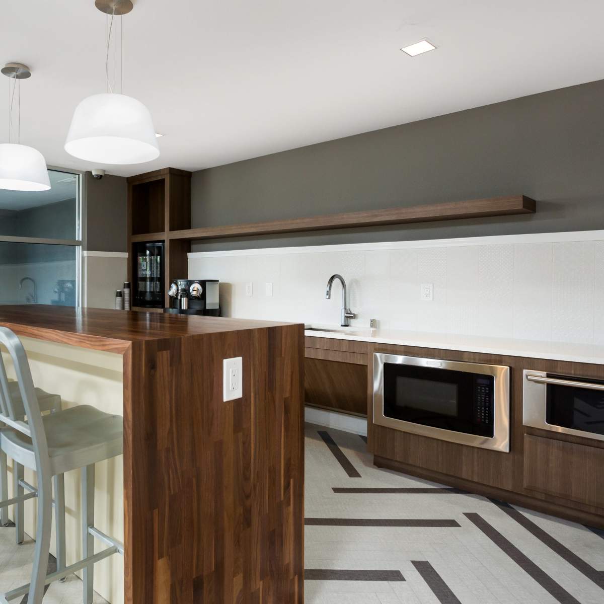 Sleek Lounge with Pool Table & Open Kitchenette, Great for Entertaining ...