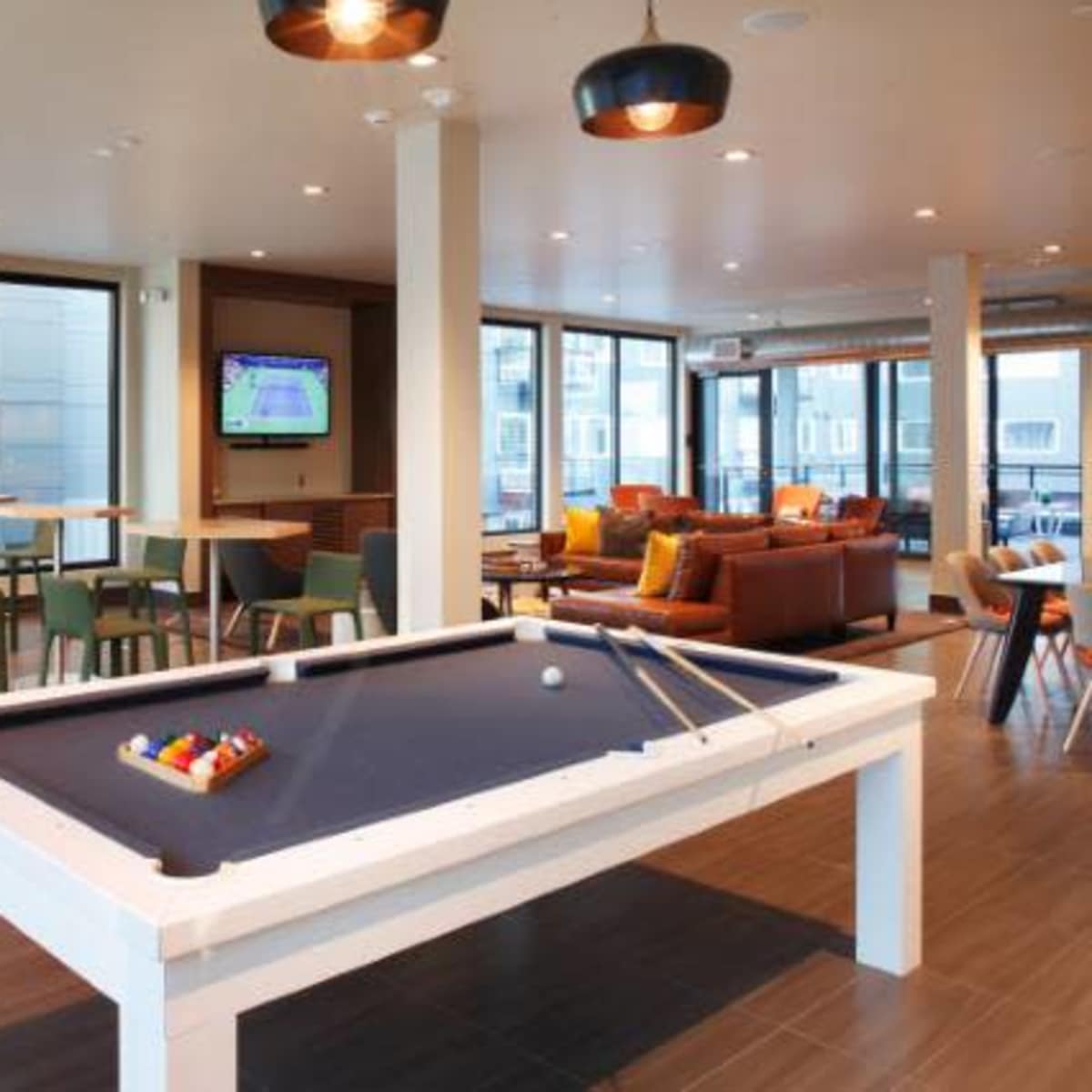 Amazing Lounge with Seating Pool Table Perfect for your Next Event ...
