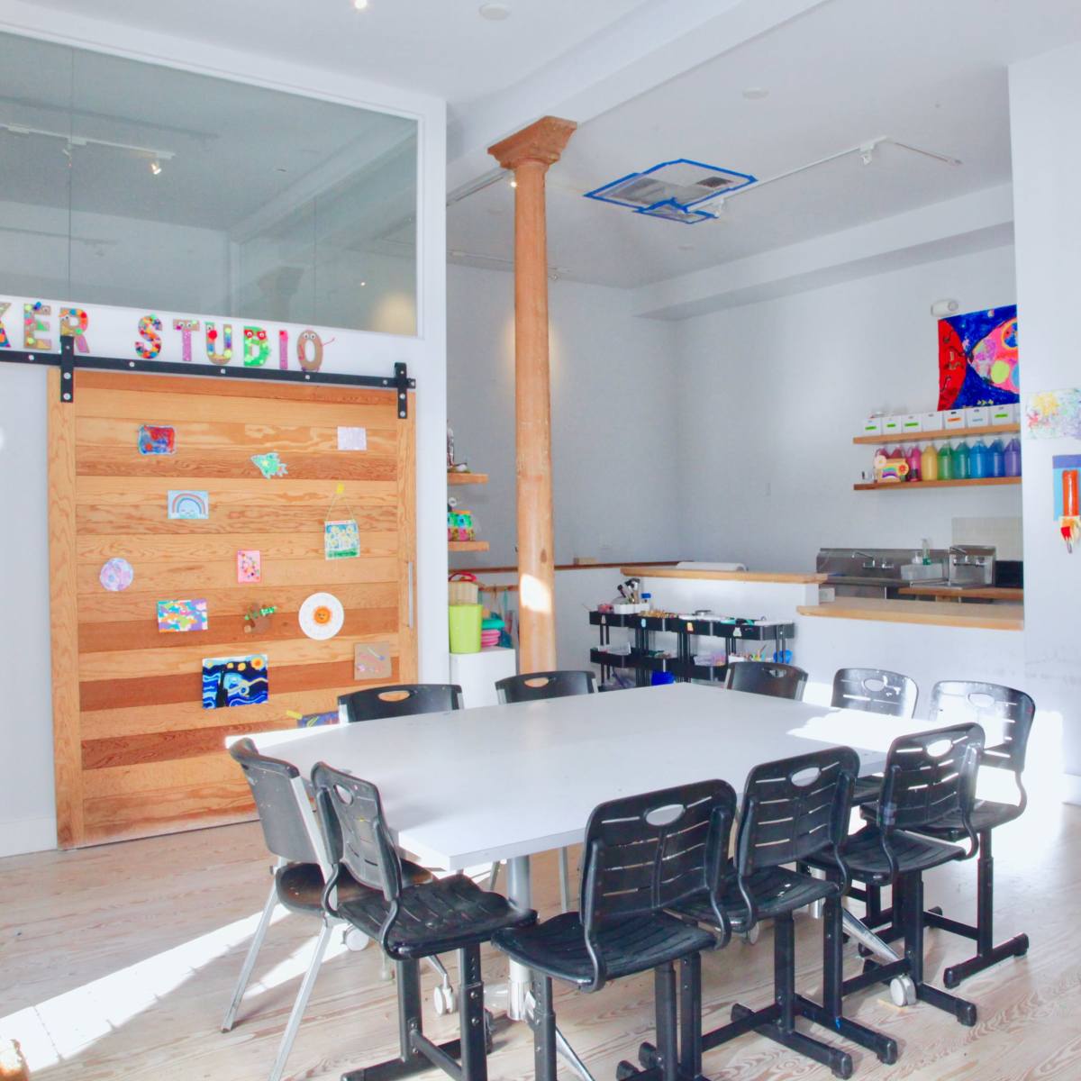 Maker Studio Kids | Bright and Colorful DIY Maker Art Studio in the ...