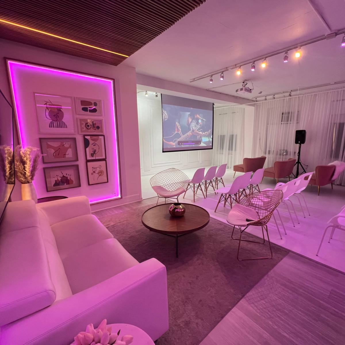 Event Space with LED lights near Dundas Square, Toronto | Event | Peerspace