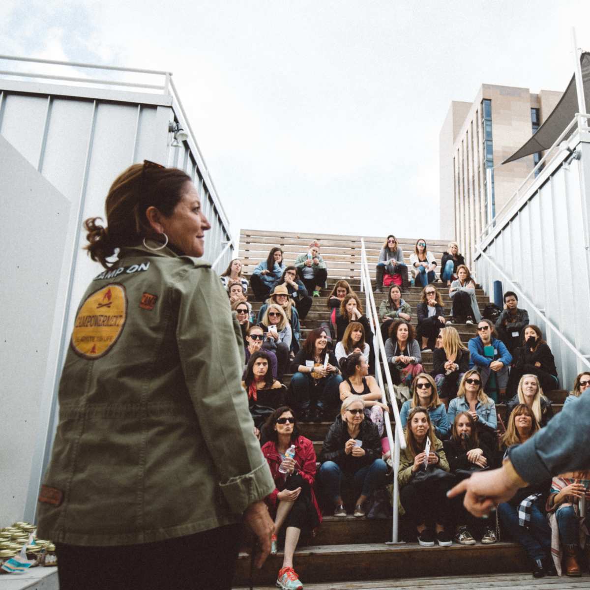 Downtown Rooftop with Terrace and Amphitheater Seating, New York, NY ...