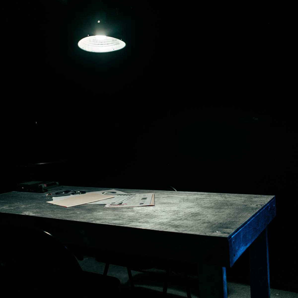 Jail Cell with Interrogation Room, Visitation Center, and Mugshot ...