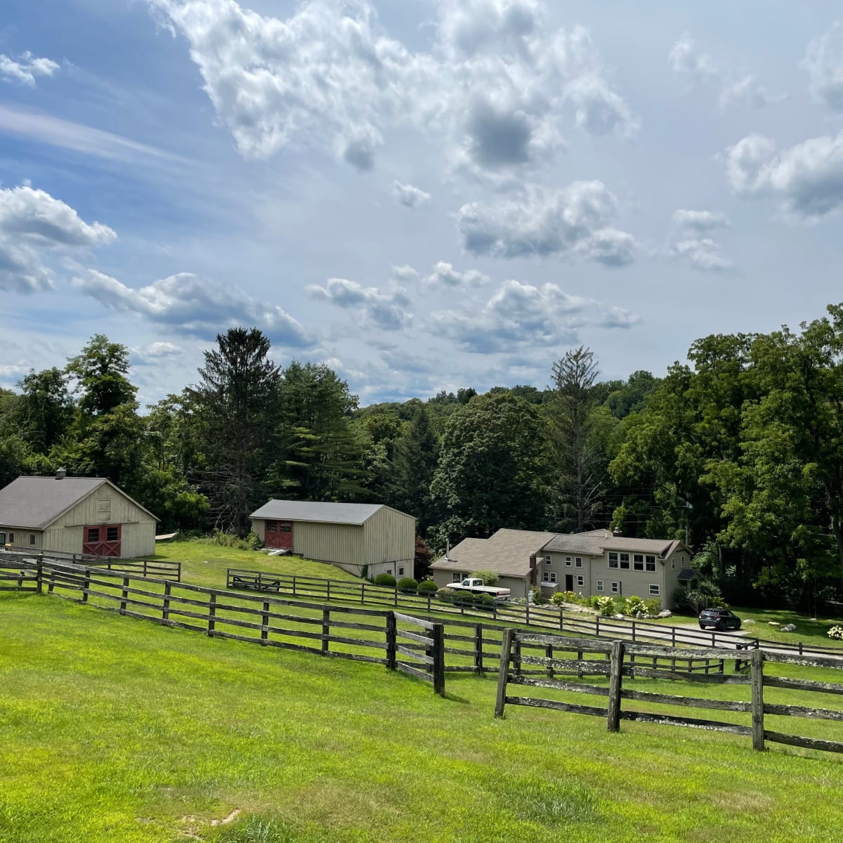 Upstate Horse Farm with Functioning Stables, Barn, and 1832 Farmhouse ...