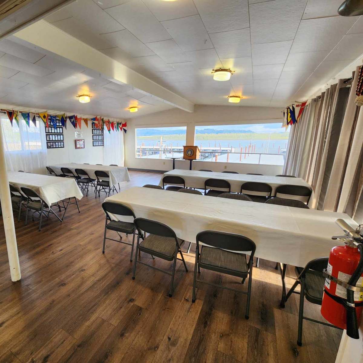 Clubhouse Event Space with Columbia River and Marina Views, Washougal ...