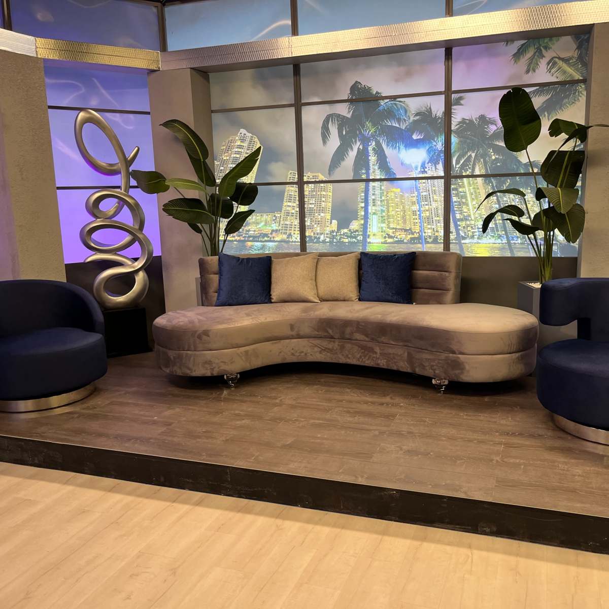 Talk Show Television / Podcast Set, Miami Lakes, FL | Production ...