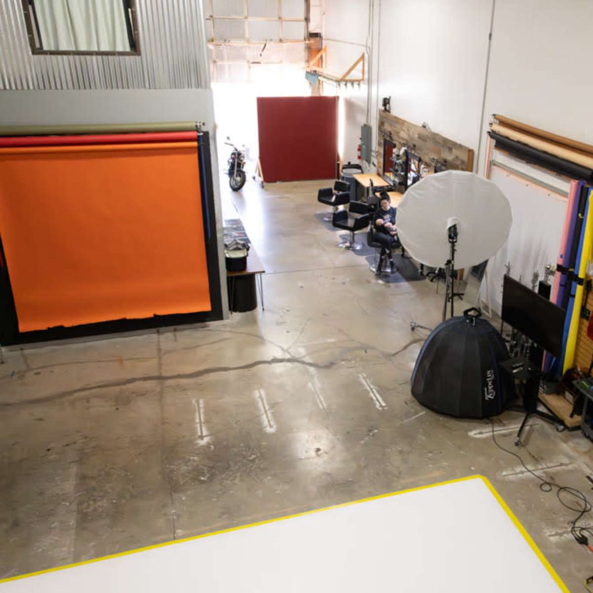 Large industrial photo studio with full access to lighting, Portland ...