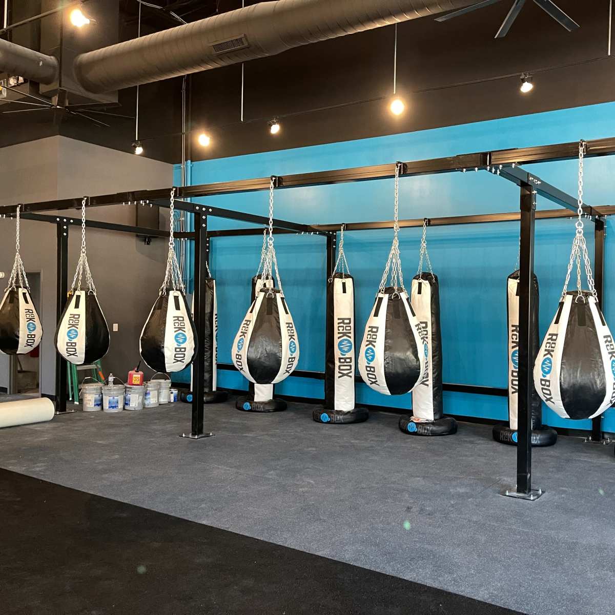 Incredible WF fitness studio with boxing, kickboxing & other equipment ...