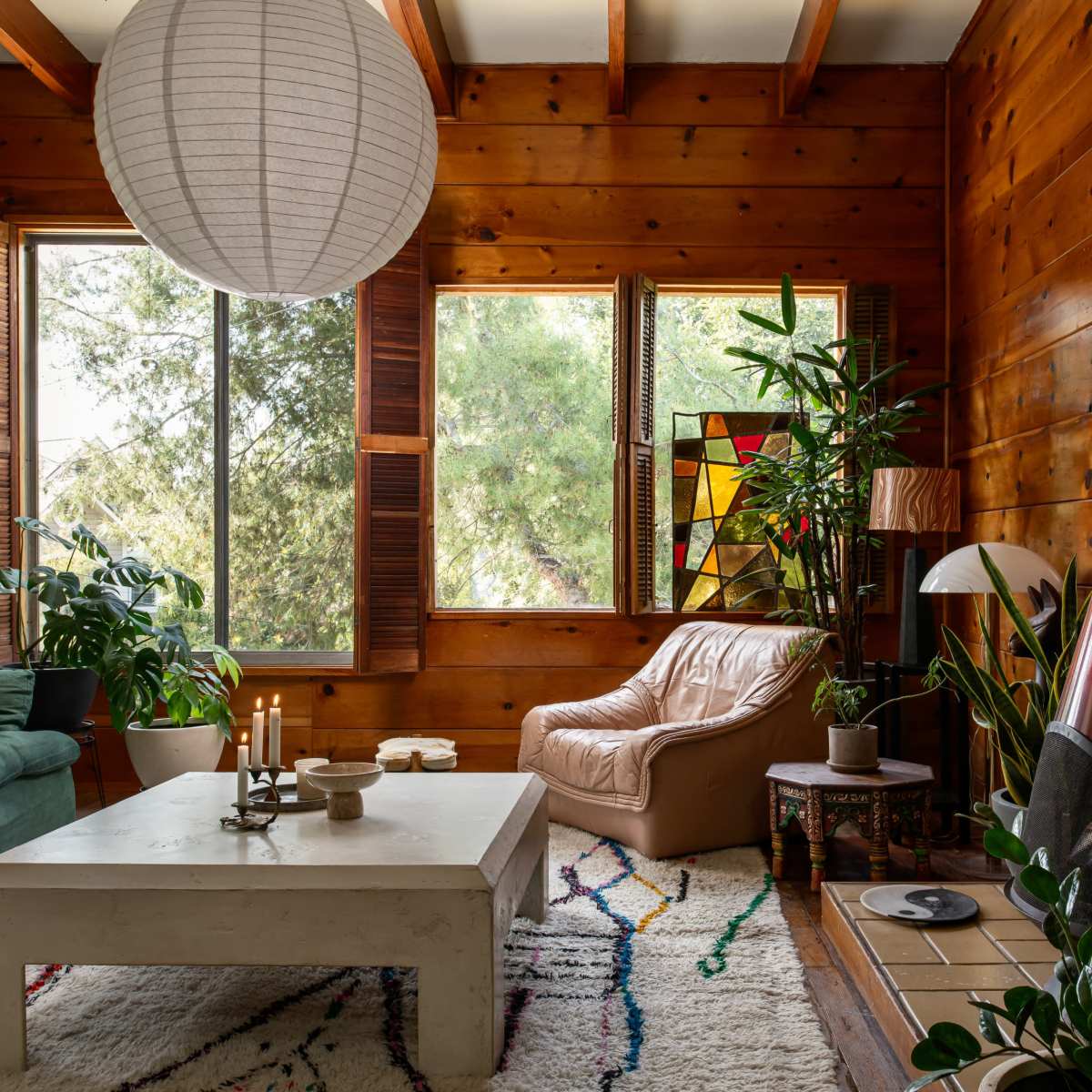 Vintage 70s Rustic Cabin + Tropical Garden, Los Angeles, CA ...