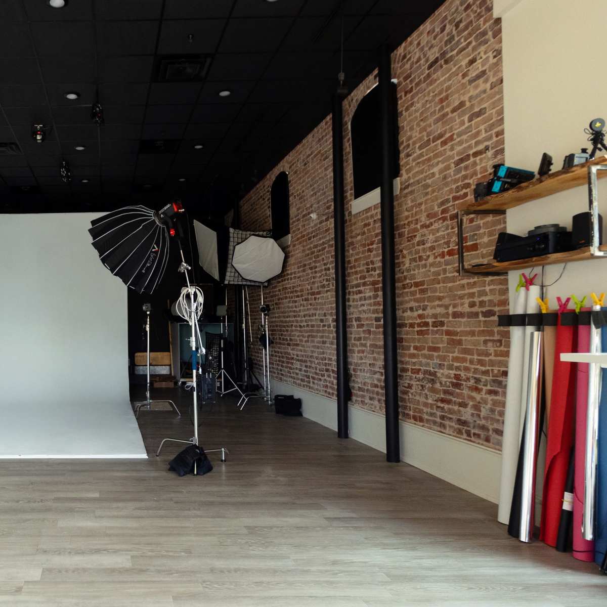 Downtown studio with color changing corner cyc wall, Tyler, TX ...