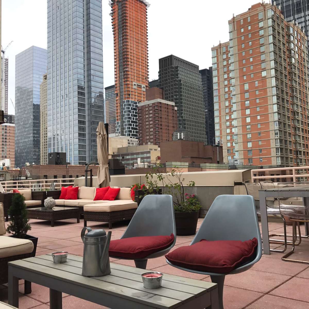 Midtown Manhattan Private Terrace Skyline View, New York, NY ...
