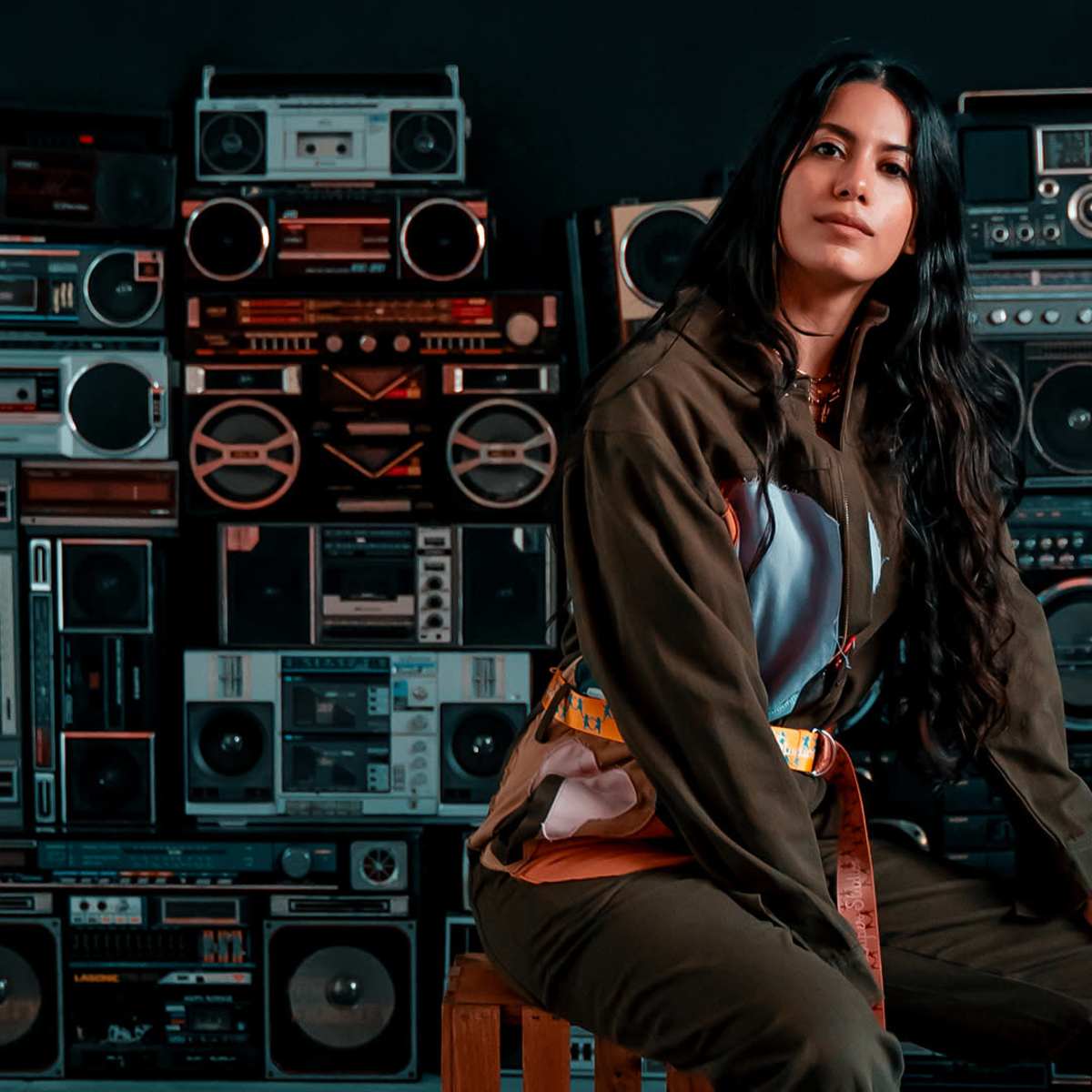 The Boombox Room | Boombox wall / Denim Wall, Brooklyn, NY | Production ...