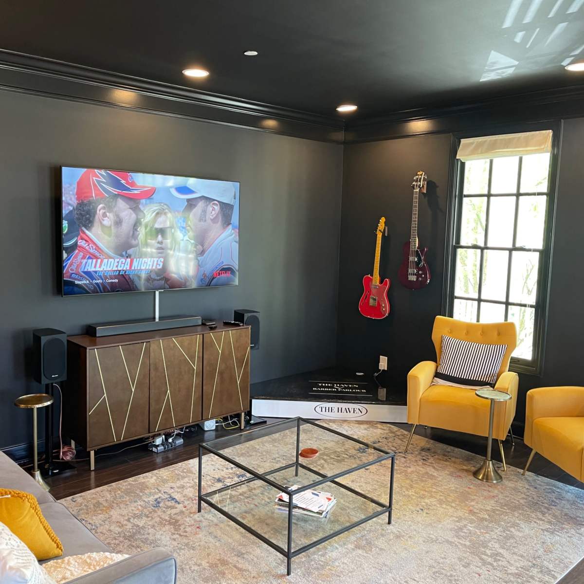 Super cool lounge with pool table, dart board, large TV’s, meeting ...