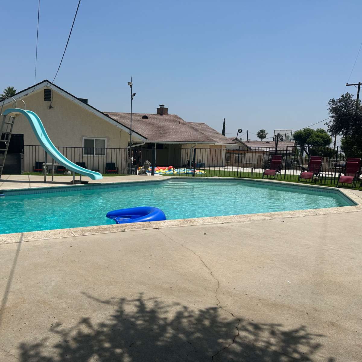 Spacious Backyard Oasis with Sparkling Pool Space, San Bernardino, CA ...