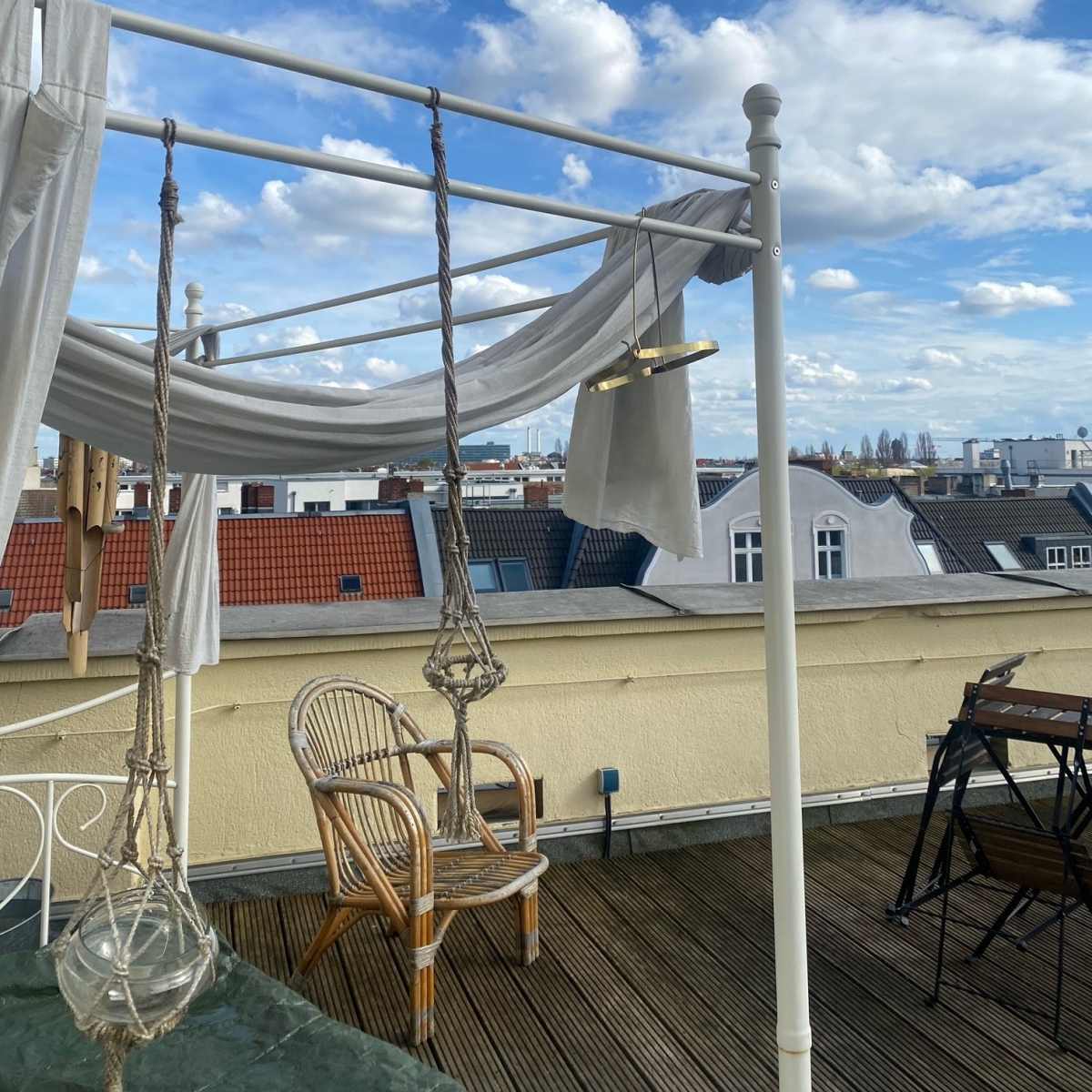 40qm Rooftop Terrace, BBQ Party with Skyline View- Apartment in the ...