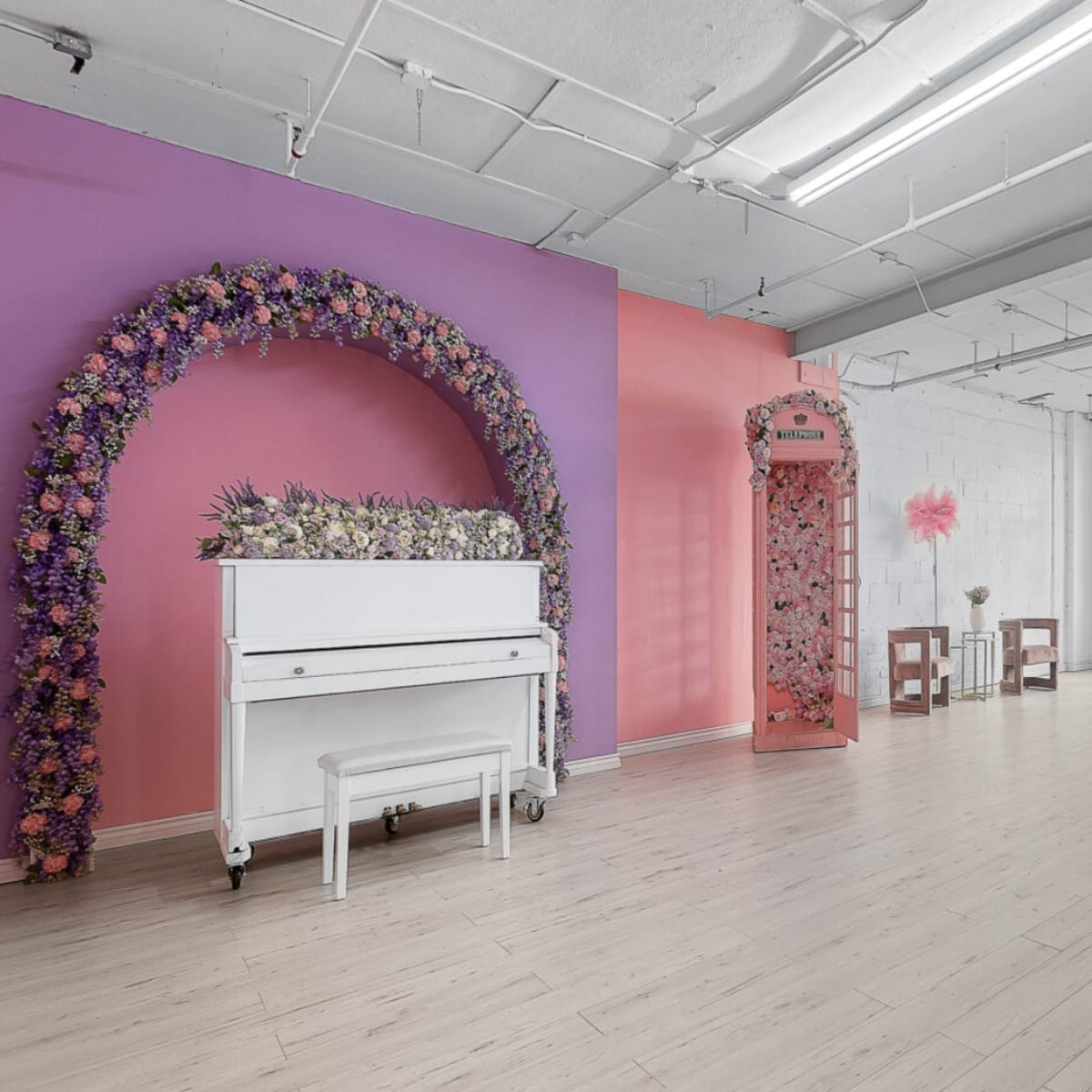 FD Photo Studio Astoria | Barbie themed pink photo studio with soft ...