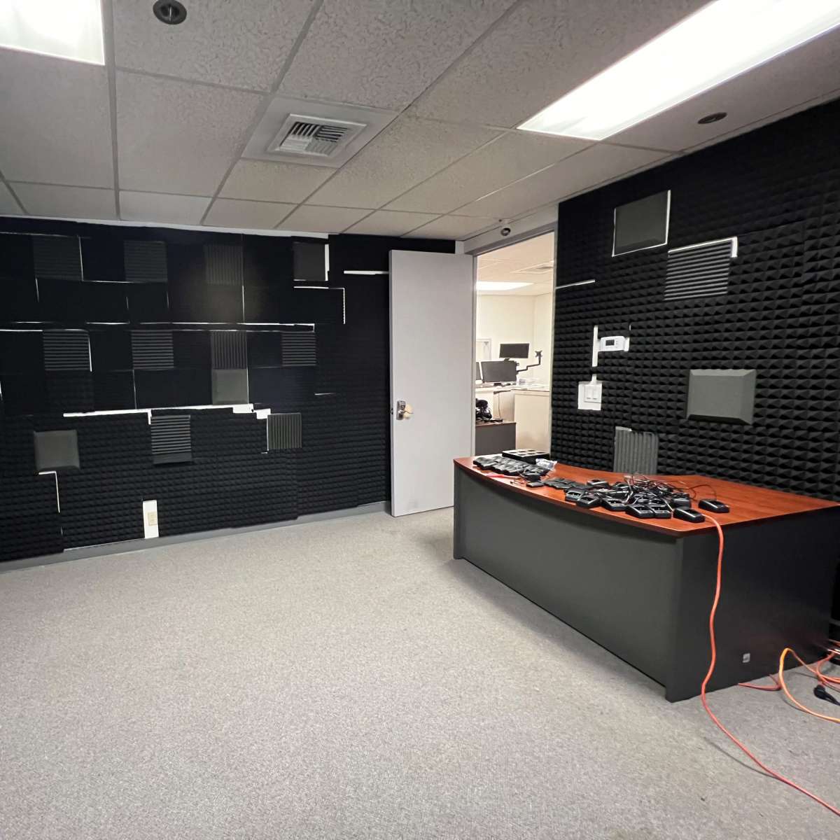 Office Space turned into Audio Recording Room, Huntington Beach, CA ...