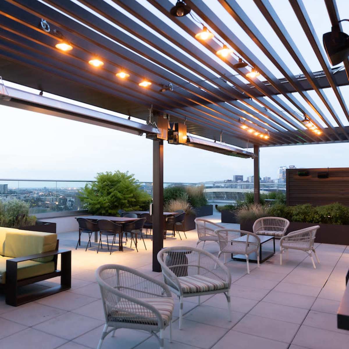 Stunning Rooftop Lounge w/ Views of the Rockies, Denver, CO | Off-Site ...