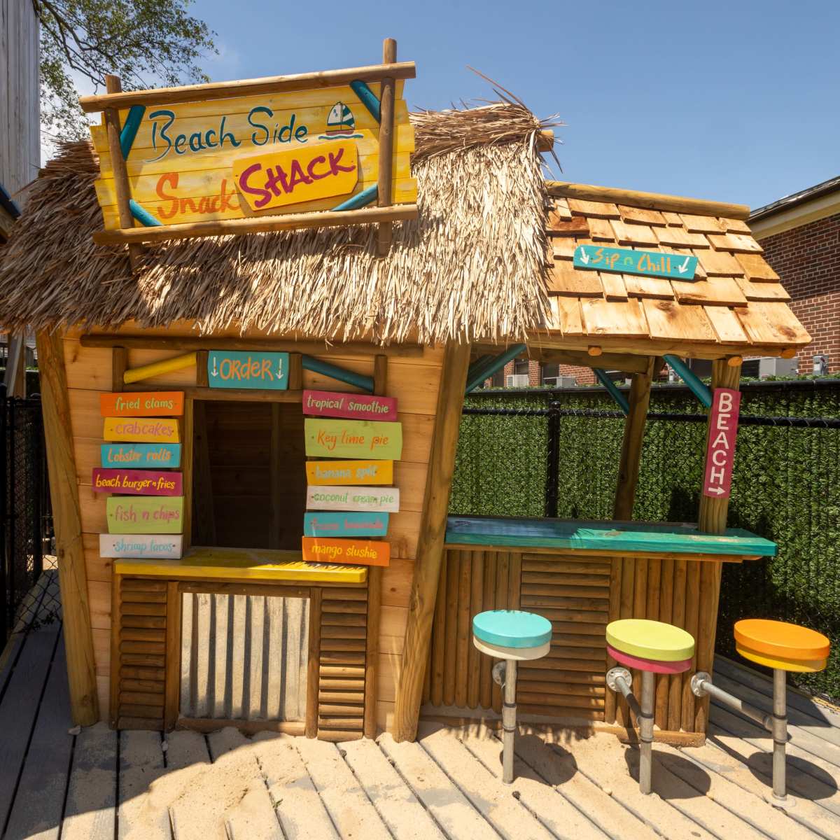 Bright Caribbean Beach Themed Playground, East Rockaway, NY ...