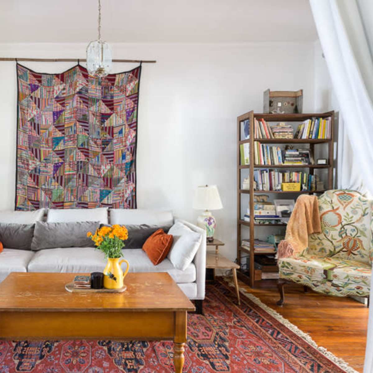 Art Filled Bohemian Cottage Style Historic Brooklyn Townhouse with ...