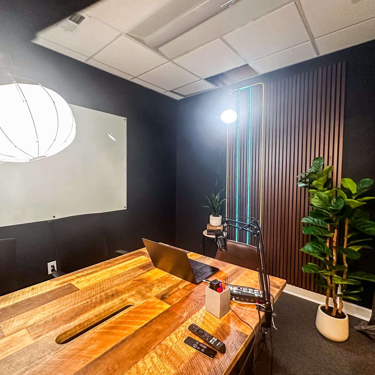 Fully Equipped Content Creators’ Studio for Podcasts & Video in Trendy ...